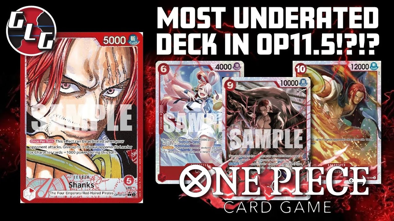 [OP11.5] NEW RED SHANKS IS ACTUALLY REALLY GOOD!!! | ONE PIECE CARD GAME | OPTCG DECK PROFILE ...