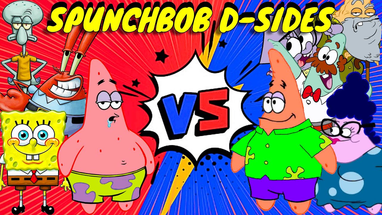FNF SPUNCHBOB D-SIDES MOD #spongebob #patrick - YouTube