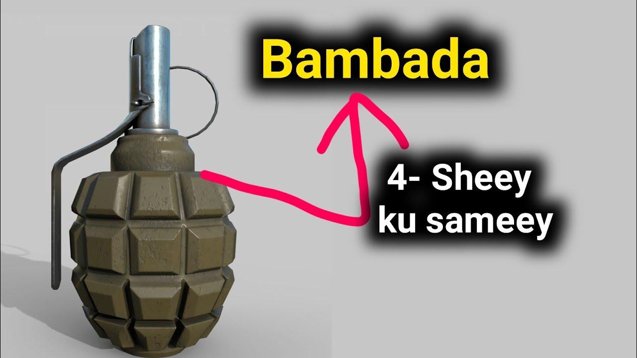 Bambada 4- Sheey ku sameeyHadii aa Meel ku aragto raac tilmaamahaan 4 ...