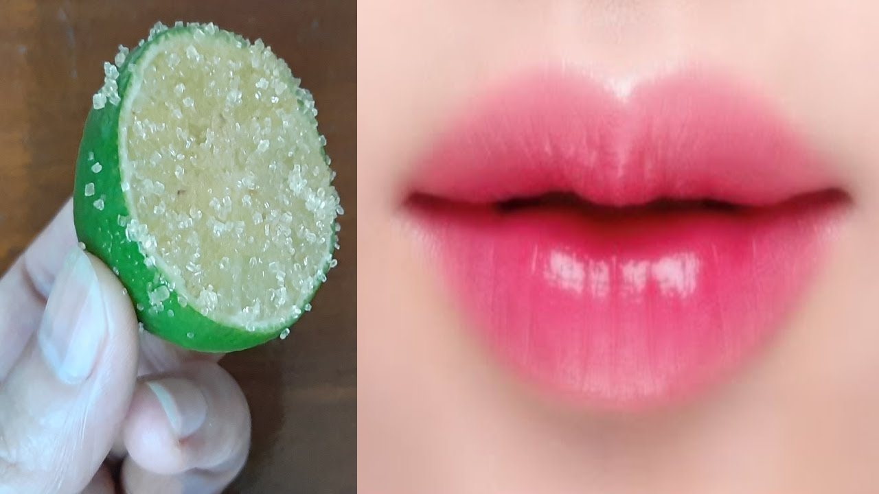 Spend 5 Minutes Doing THIS | Get Soft Pink Lips Naturally At Home (Easy ...