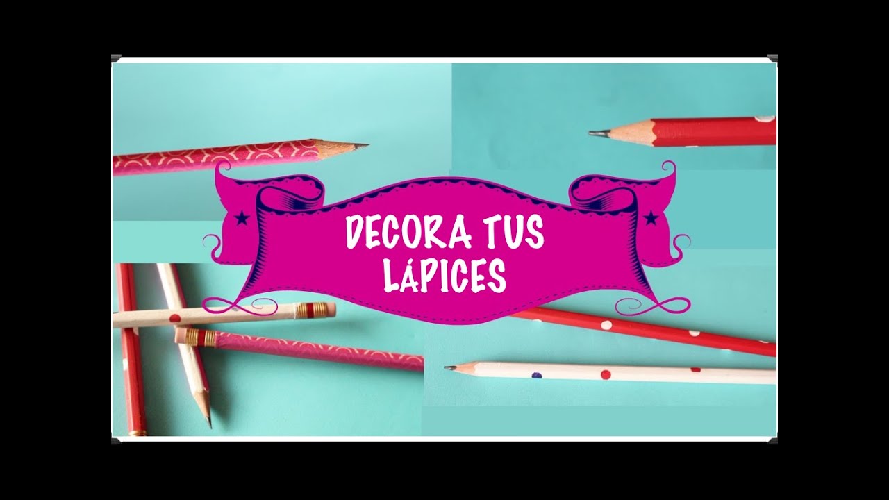 DECORA TUS ÚTILES ESCOLARES - REGRESO A CLASES :D :D - YouTube