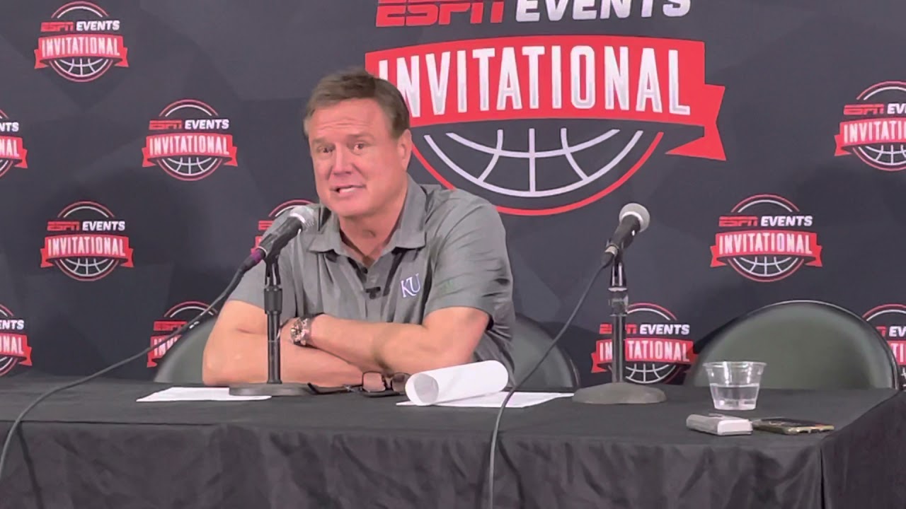 Kansas coach Bill Self on his team’s up and down play in a 71-59 win ...