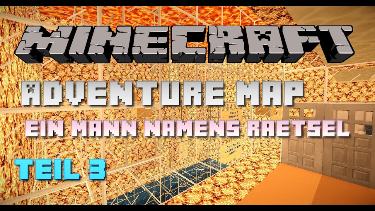 Let's Play Minecraft Adventure Map ,,Ein Mann namens Rätsel'' Teil 3 ...