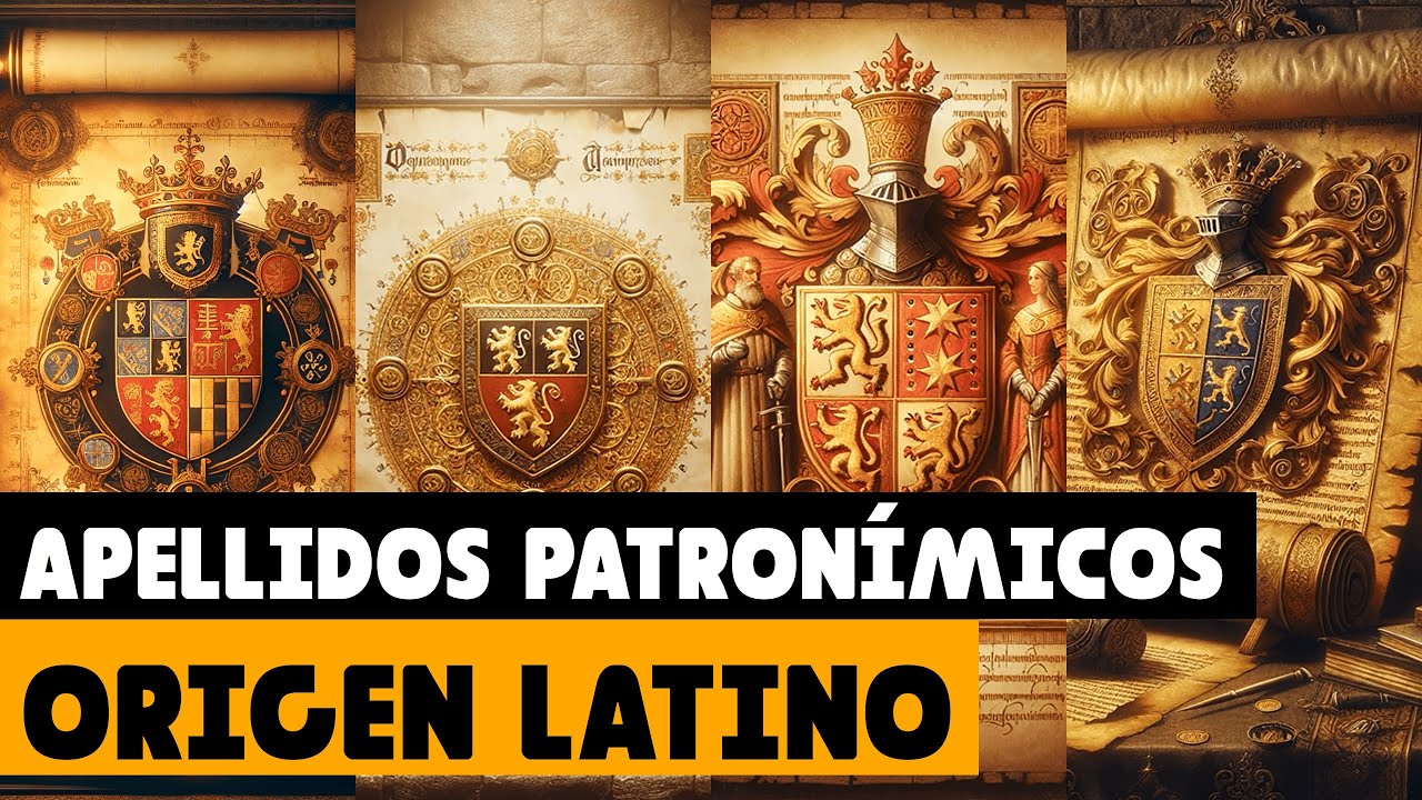 APELLIDOS PATRONÍMICOS DE ORIGEN LATINO - YouTube