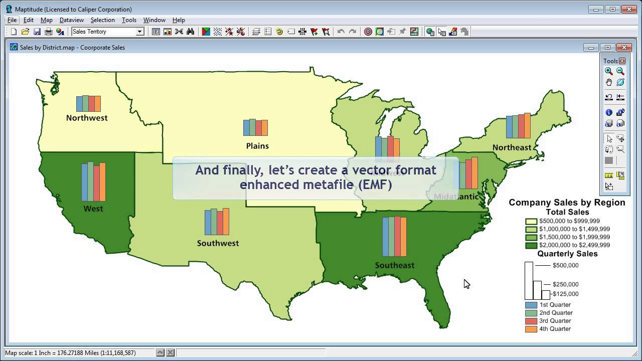 Saving Maptitude maps to image formats and using them in other ...