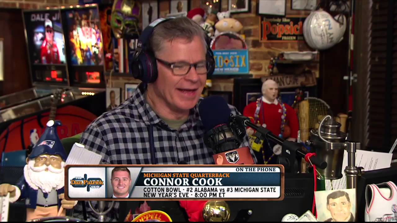 Connor Cook on The Dan Patrick Show (Full Interview) 12/23/2015 - YouTube