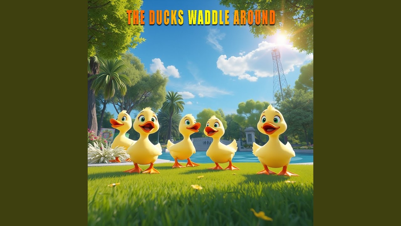The Ducks Waddle Around - YouTube