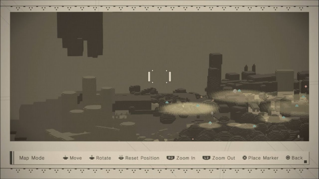 A Jaw-Dropping Map Detail You May Have Overlooked - NieR: Automata ...