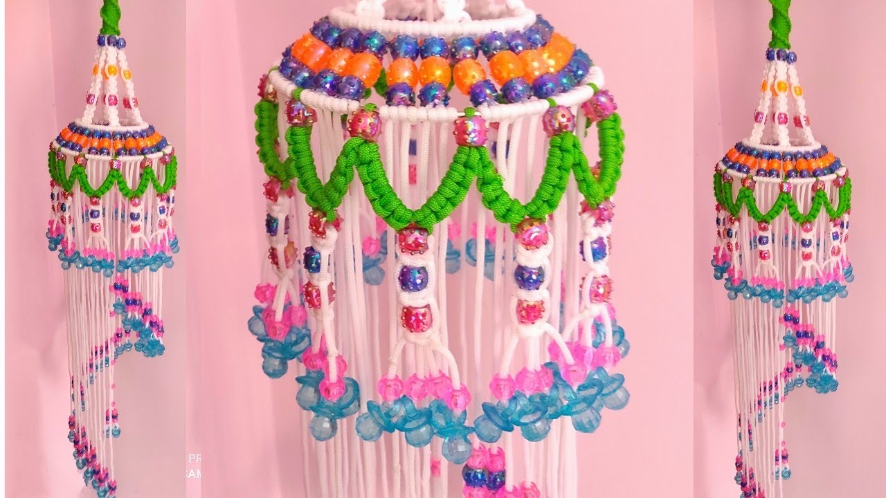 Macrame Akash Kandil. Diwali special. - YouTube