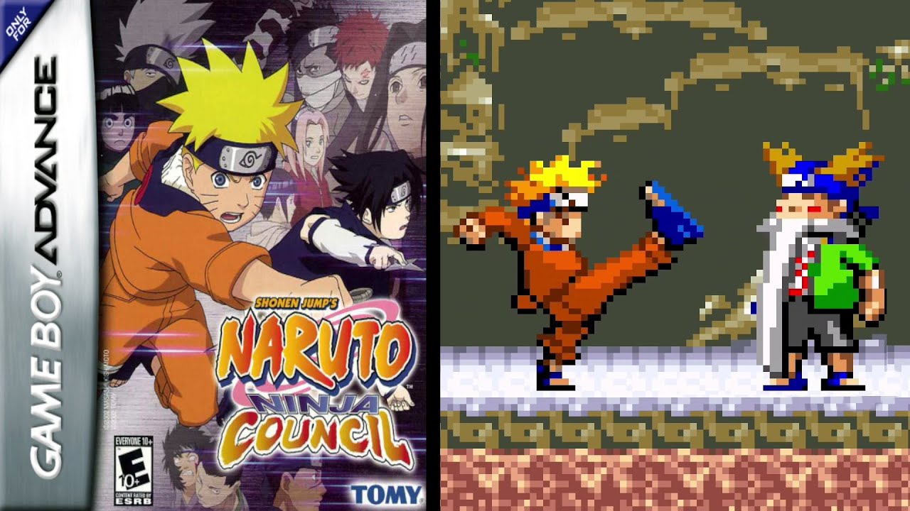Naruto: Ninja Council ... (GBA) Gameplay Peek - YouTube