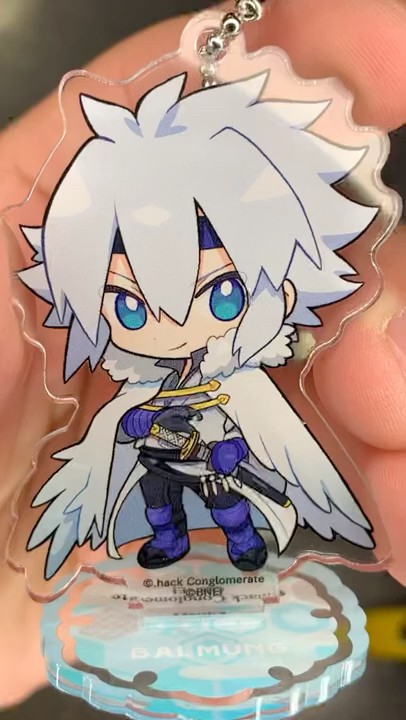 Balmung Acrylic Keychain Standee .hack//Collection 2022 Japanese - YouTube
