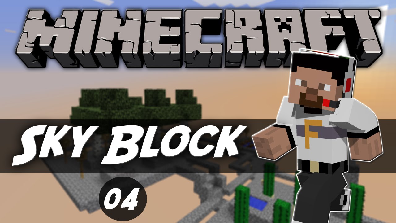 Minecraft - Skyblock Plantação de Arvore de pinheiro Ep.04 - YouTube