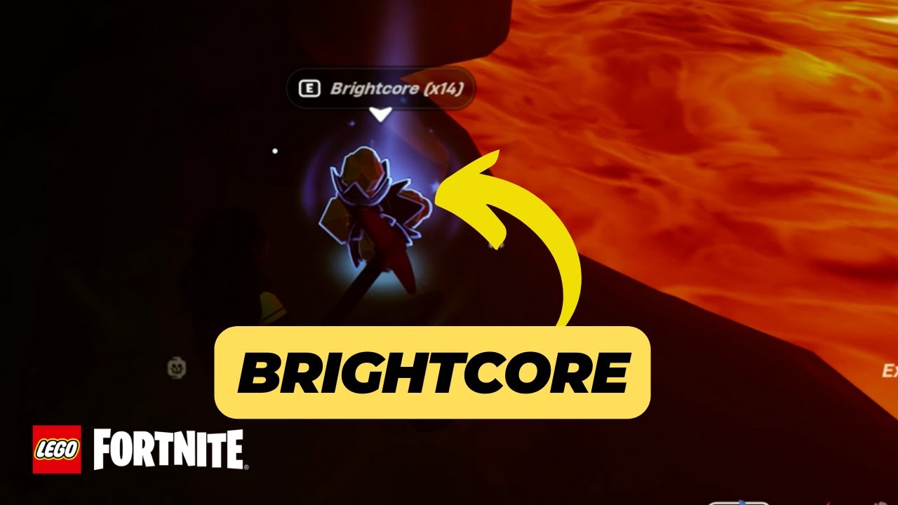 How to Find Brightcore in Lego Fortnite - YouTube