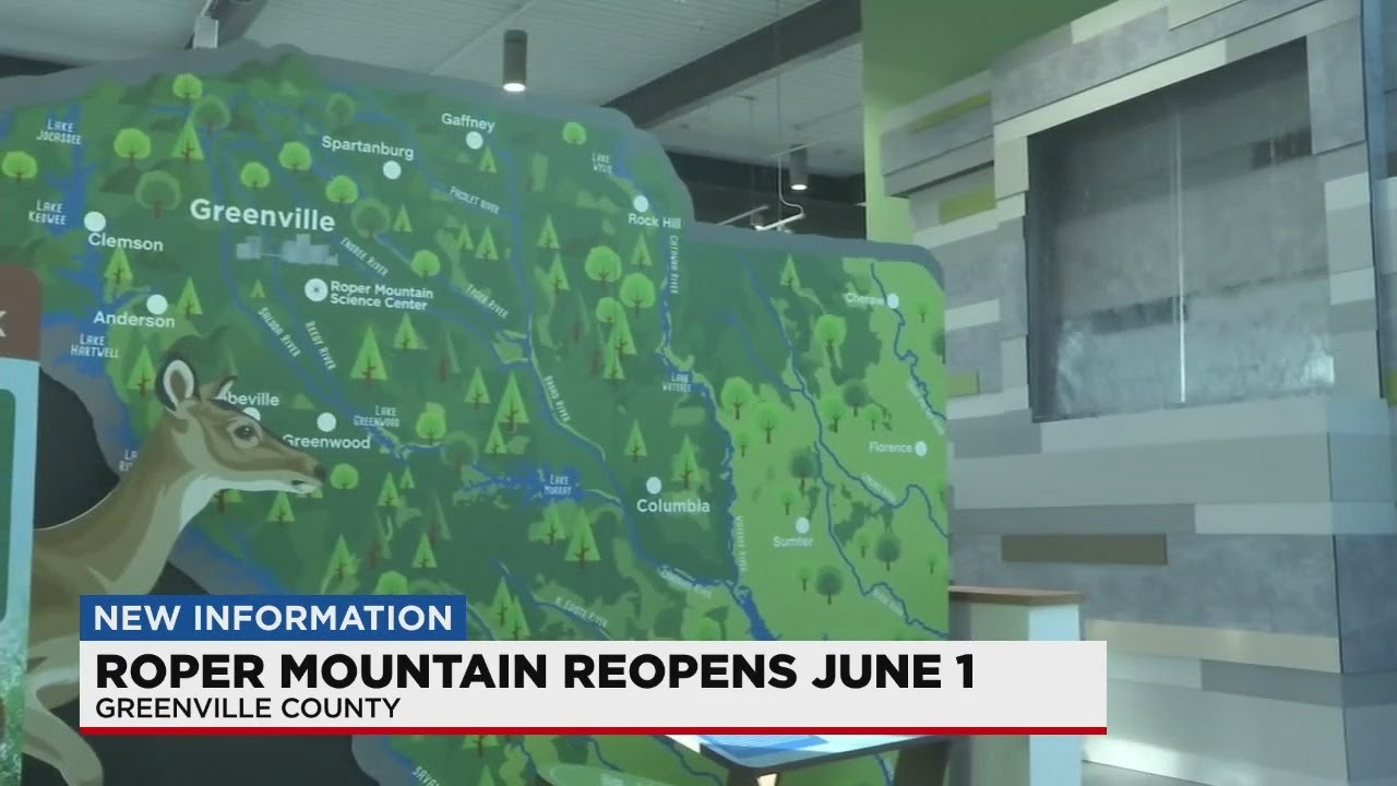 Roper Mountain Science Center reopens - YouTube