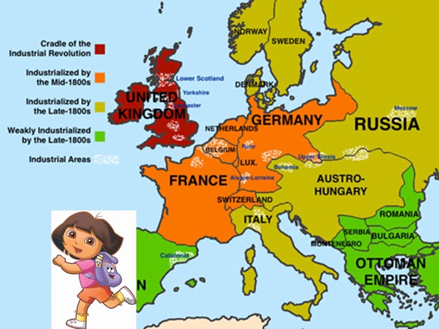 Industrialization 1800s Map Of World 8. The Market Revolution | THE