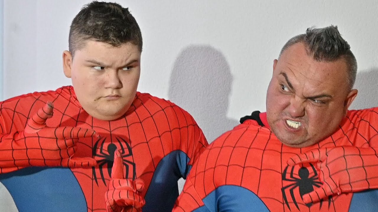 Father Spider-Man VS Son Spider-Man - YouTube