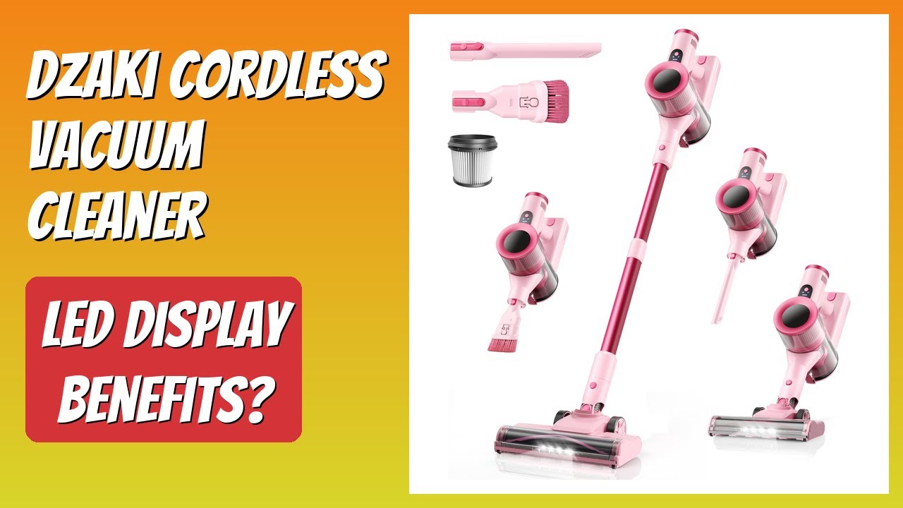 REVIEW (2026): Dzaki Cordless Vacuum Cleaner. Features. - YouTube