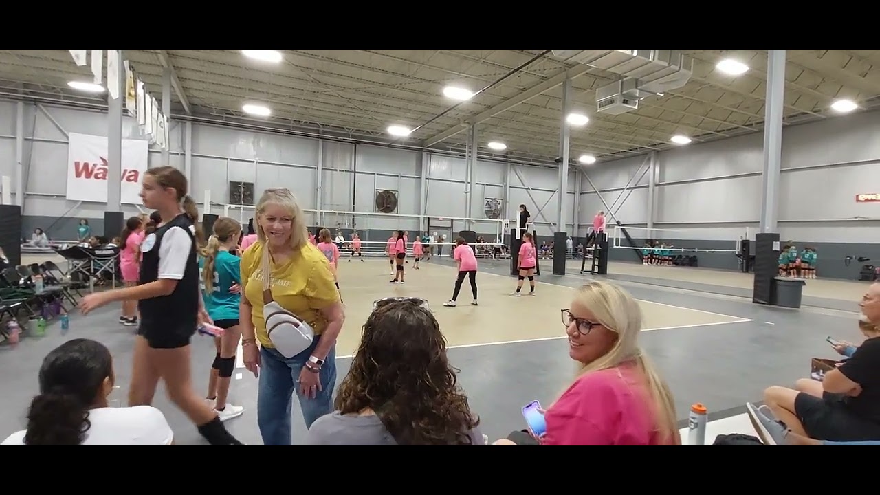 Spooky Spikes volleyball tournament JJVA Game #2 #middleschoolsports # ...