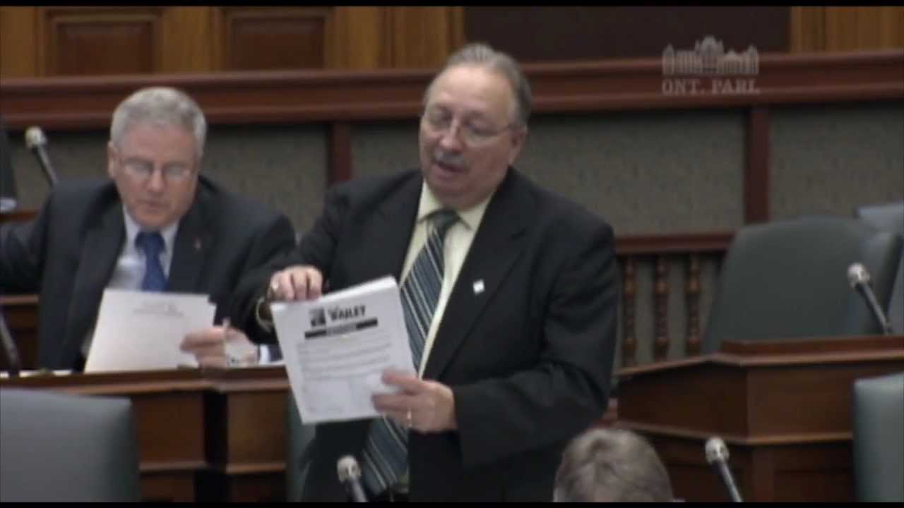 March 19, 2012 - MPP Bailey - Presents Petition to Save the Sarnia Jail ...