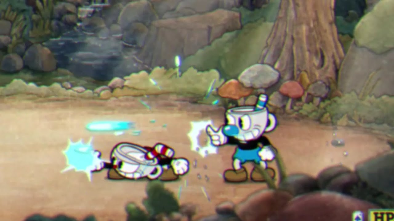 THIS GUYS HEAD IS A CUP! Cuphead part 1 - YouTube