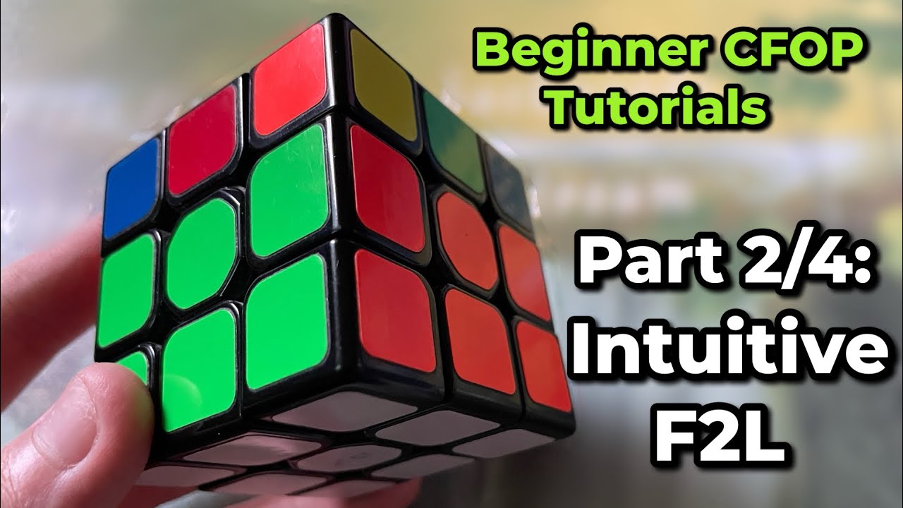 Part 2: Introduction to F2L | Beginner CFOP - YouTube