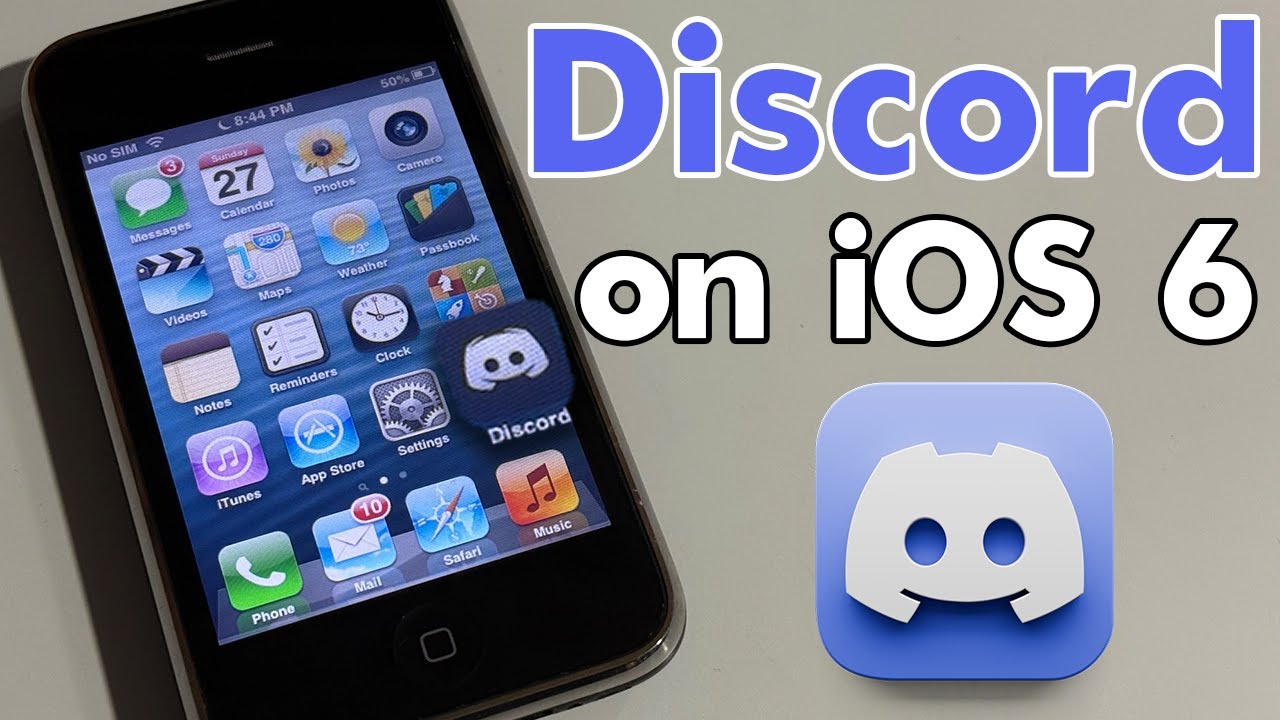 Running Discord on a 15 Year Old iPhone 3GS - YouTube