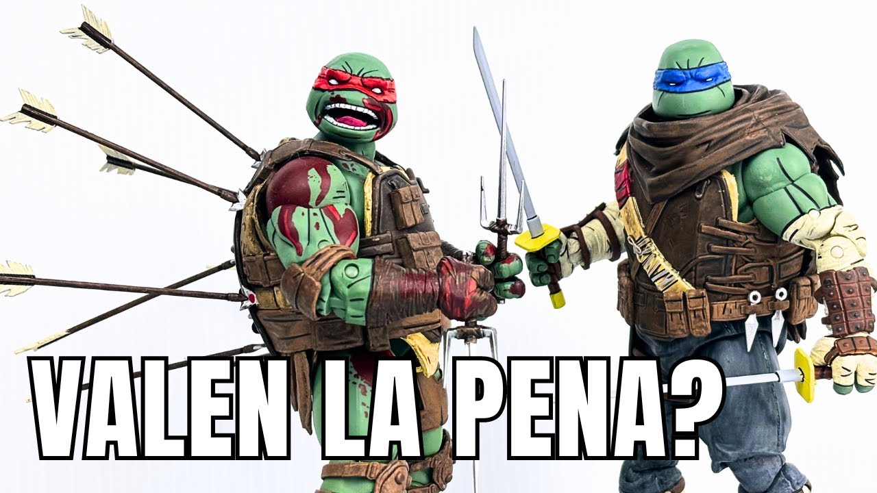 ABRIENDO A LOS NUEVOS LEO Y RAFAEL TMNT THE LAST RONIN NECA - YouTube