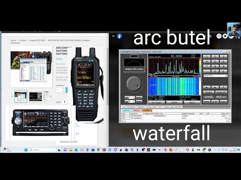BUTEL - UNIDEN SDS100/200 - Waterfall Added - YouTube