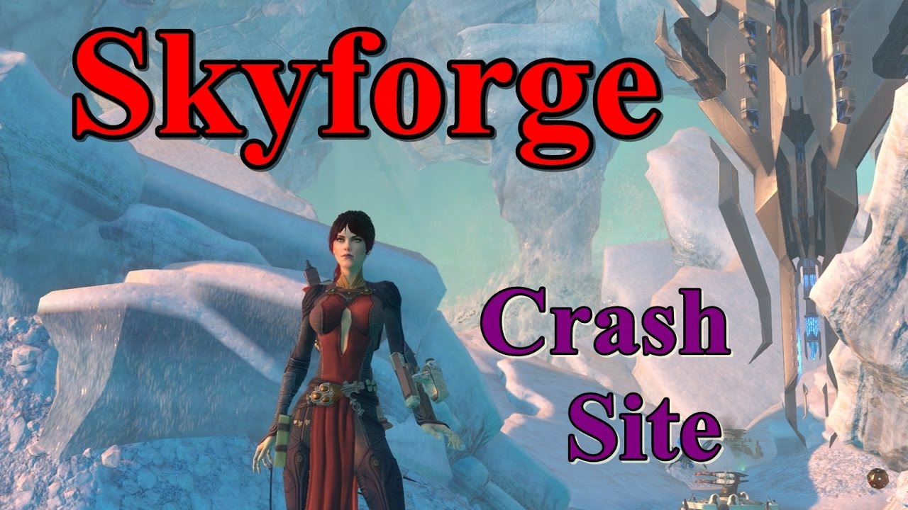 Skyforge - Mechanoids Invasion ( Crash Site ) - YouTube