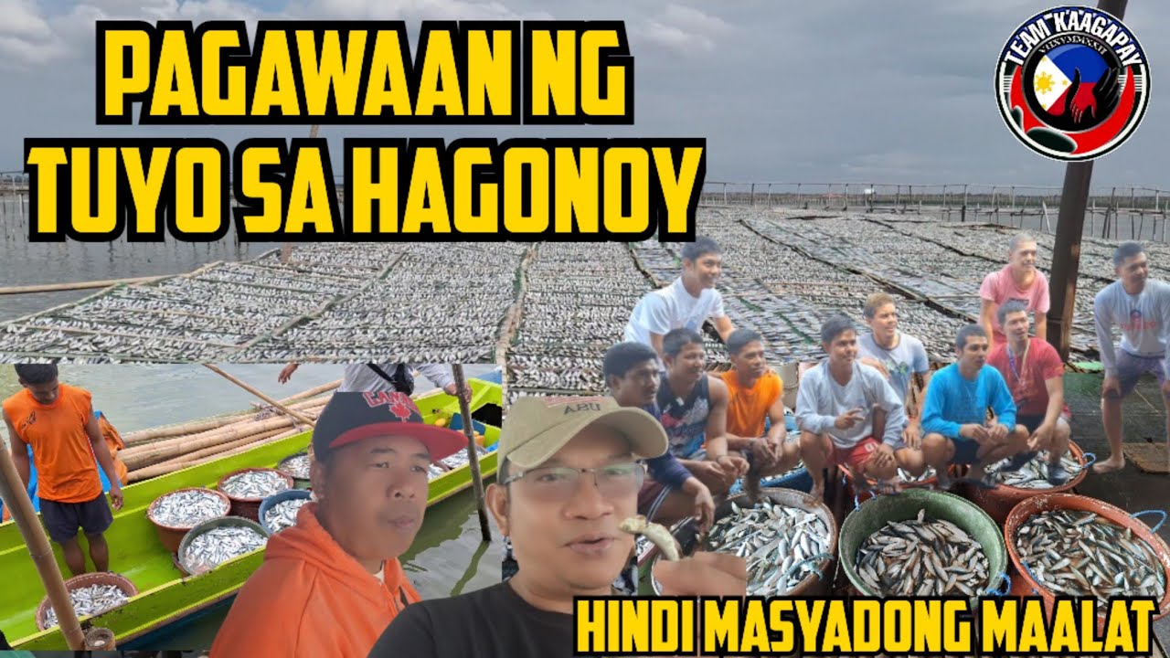 PAG GAWA NG TUYONG ISDA MADALI NGA BA ANG PROSESO #travel #fishing # ...