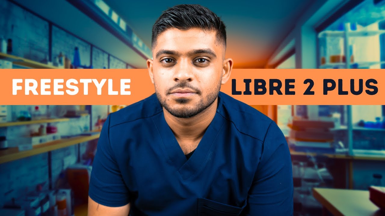 Changing my Freestyle Libre 2 Plus Continuous Glucose Monitor - YouTube