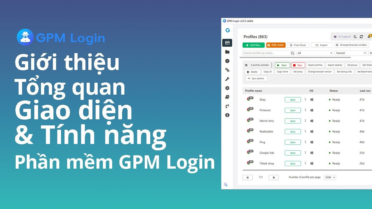 Khám phá toàn bộ tính năng GPM Login cho người mới [Mới Nhất 2025 ...
