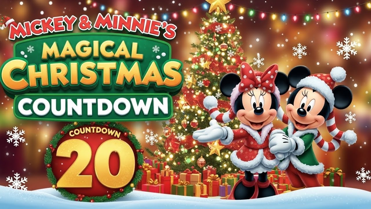 Mickey & Minnie’s Magical Christmas Countdown | 20 Days of Holiday Fun ...