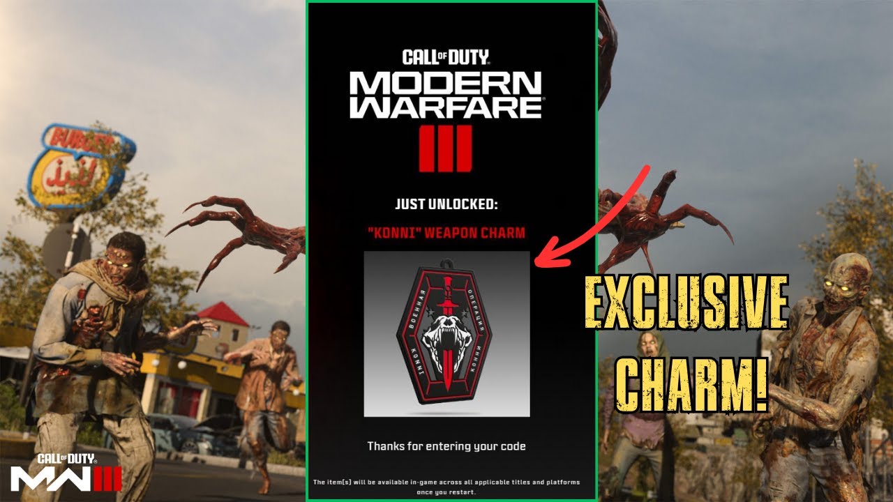 How To Get Kontrolfreek Weapon Charm In MW3 - YouTube