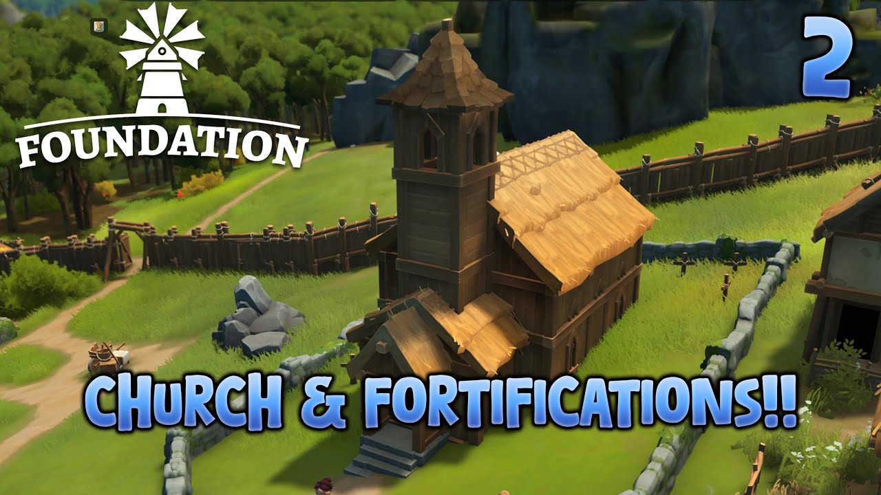 Foundation 1.0 E2 - Building Our FIRST CHURCH - YouTube