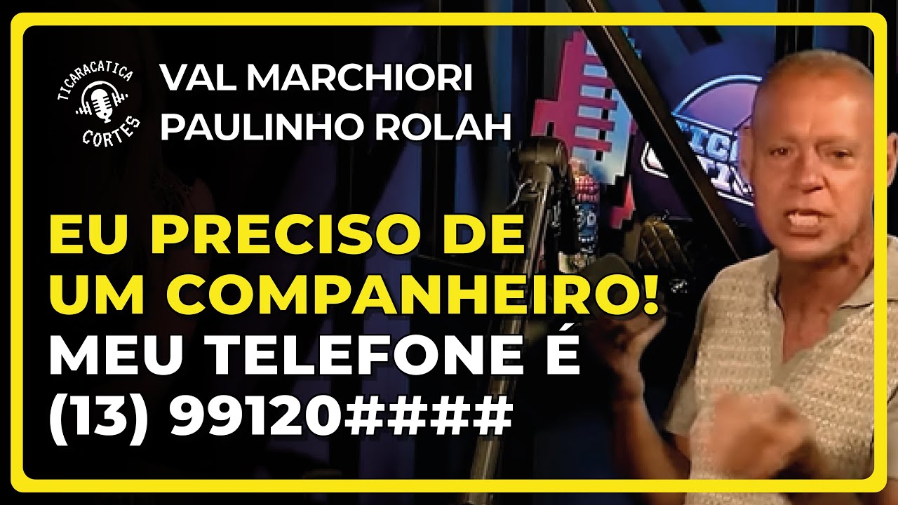 CARIOCA FEZ TESTE DO SOFÁ COM PAULINHO ROLAH? | VAL MARCHIORI ...