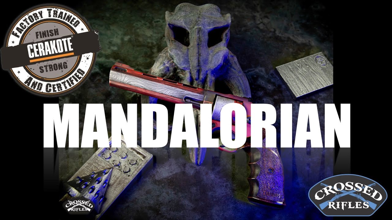 Cerakote Tutorial Mandalorian Revolver - YouTube