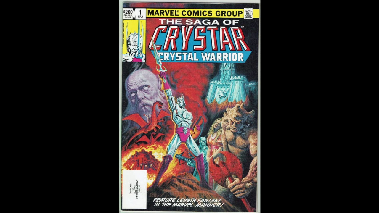 Comic Covers Episode 7, Crystar: Crystal Warrior - YouTube