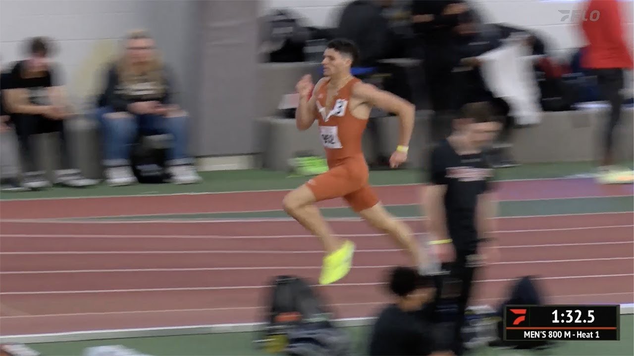 Crayton Carrozza Breaks Facility Record, Posts NCAA Lead In 800m! - YouTube