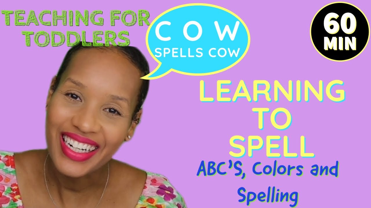Learn to Talk & Spell with Animals, Numbers and Colors | Toddler ...