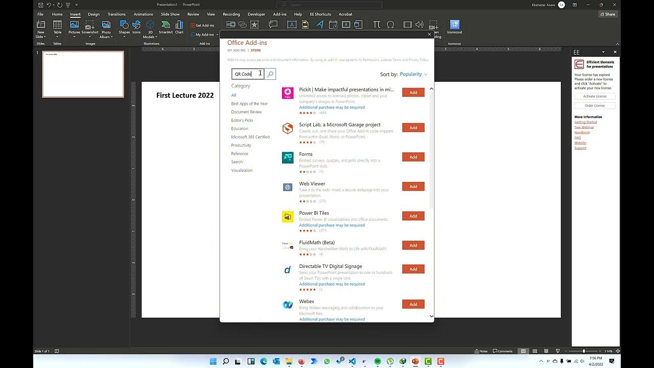 How To Insert A QR Code Into Powerpoint YouTube how-to-insert-a-qr-code-into-powerpoint-youtube