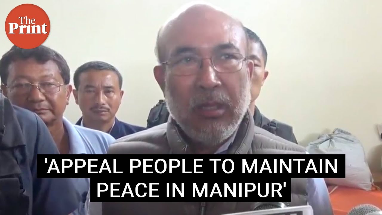'My appeal to people is to maintain peace so normalcy can be restored ...