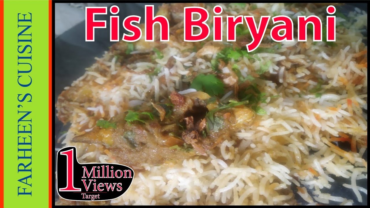 Fish Biryani | Restaurant Style Fish Biryani | Pomfret Biryani | Fish ...