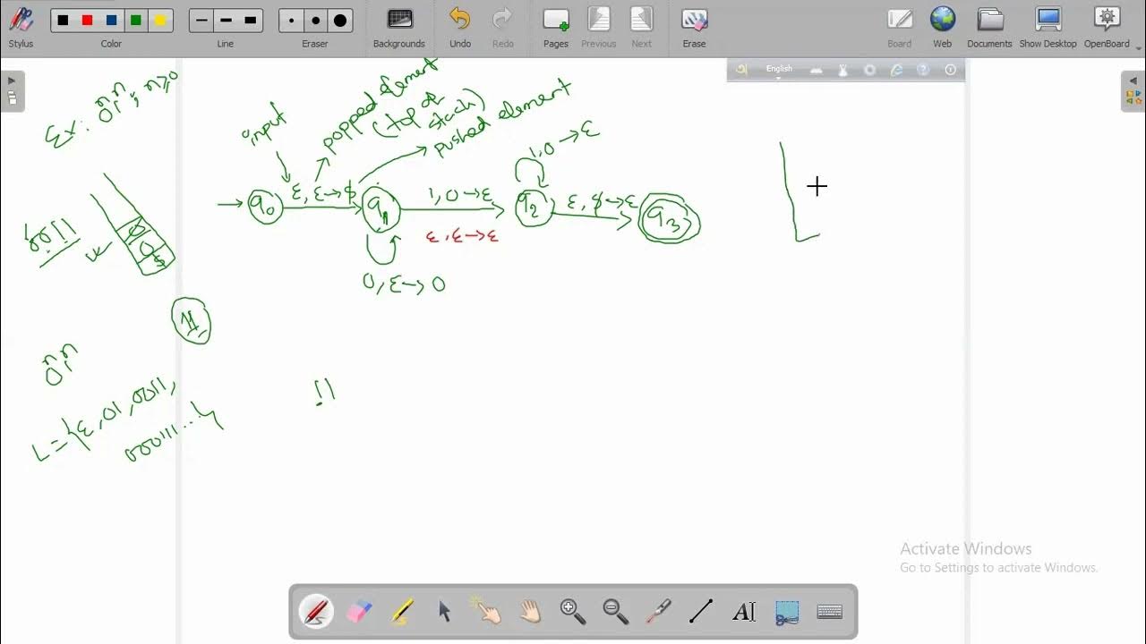 Pda Examples Theory Of Computation Youtube