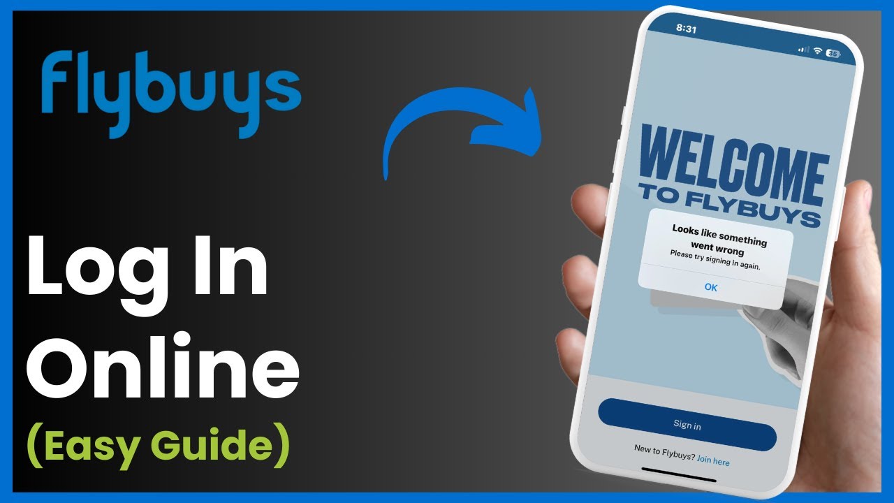 How To Login On Flybuys Card - YouTube