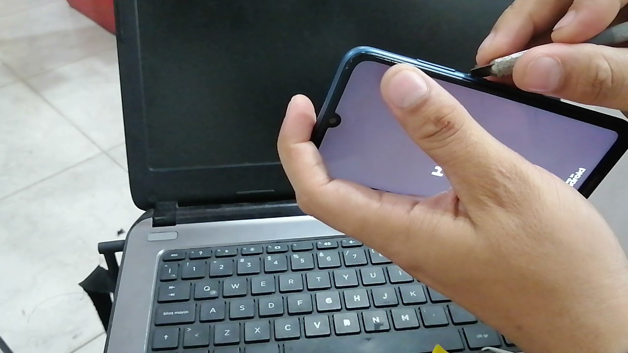 Como destapar Huawei y6 2019 (MRD LX3) para hacer test point. - YouTube