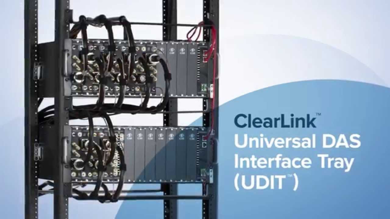 ClearLink™ Universal DAS InterfaceTray (UDIT™) - YouTube