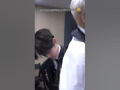 yeonjun patting soobin's butt*😫🐰🦊#txt#yeonbin#yeonjun#soobin#shorts#youtubeshorts - YouTube