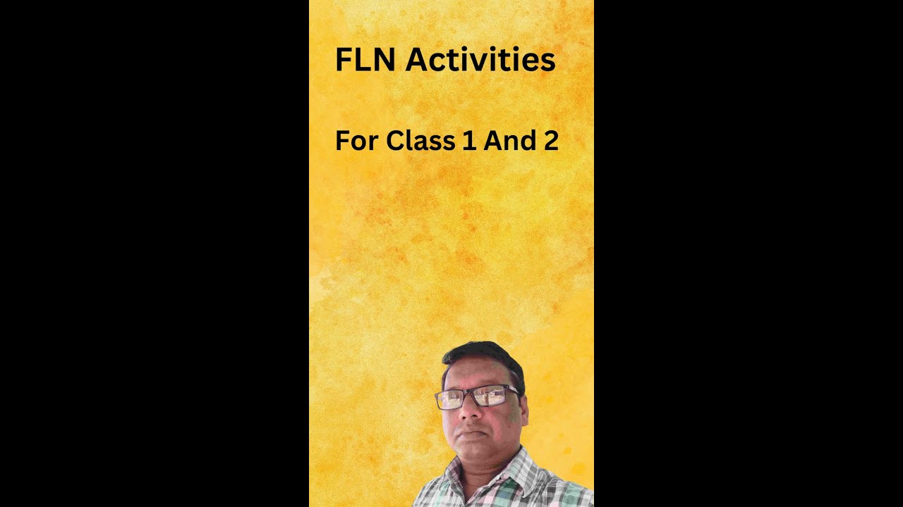 FLN Activities For Class 1 And 2 - YouTube