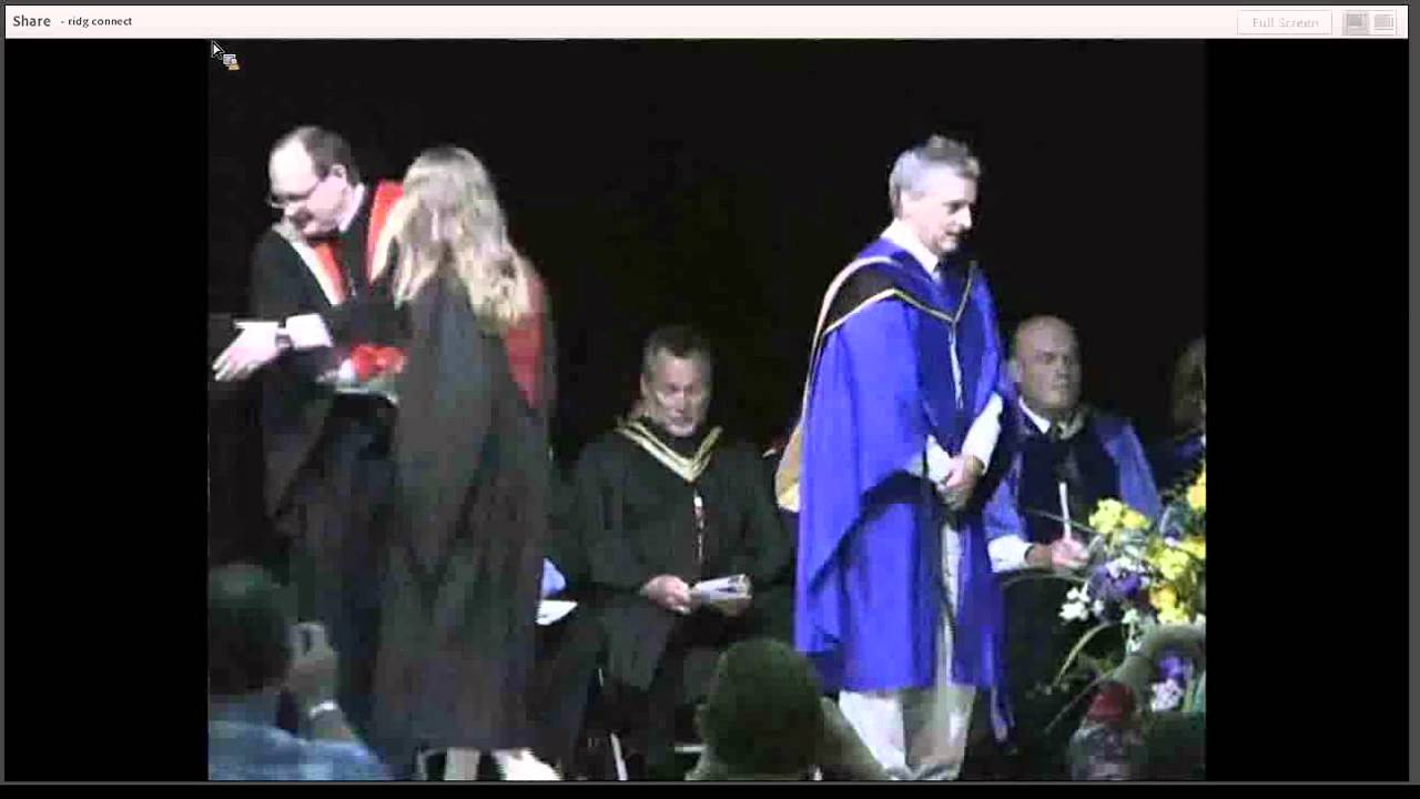 University of Guelph Ridgetown Campus Graduation 2013 - Presentation Of ...